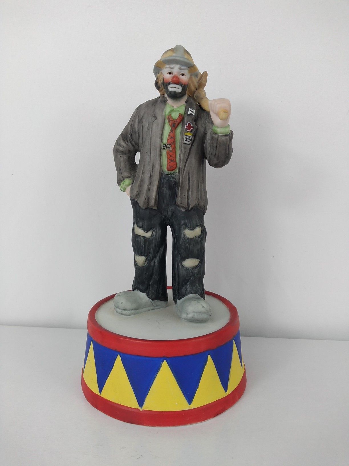 The San Francisco music box company clown hobo wind-up music box for ...