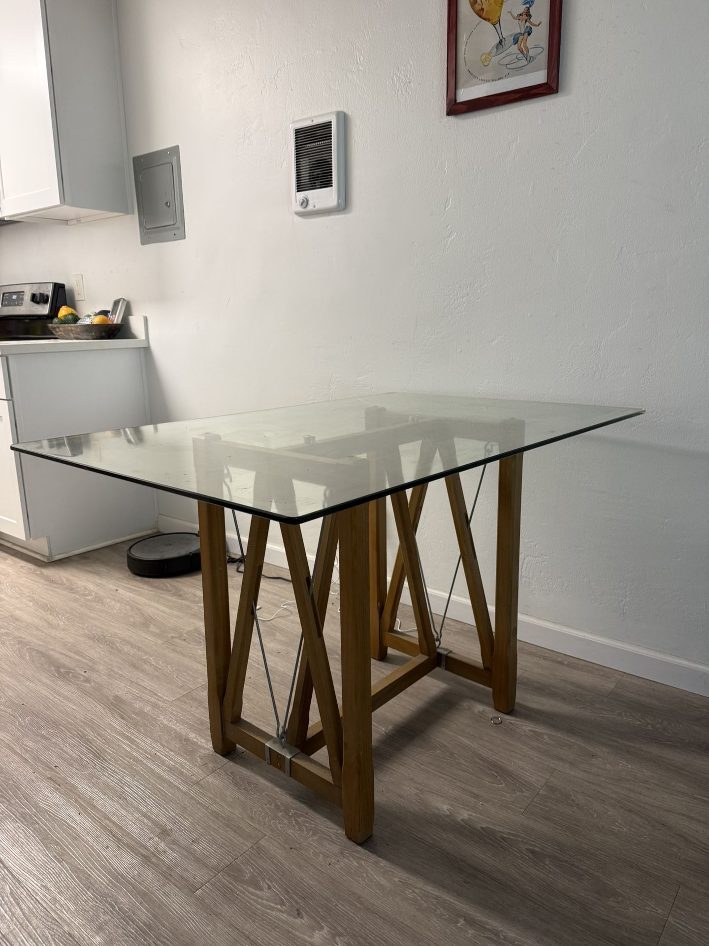 Clear Dining Table for Sale in San Diego, CA - OfferUp