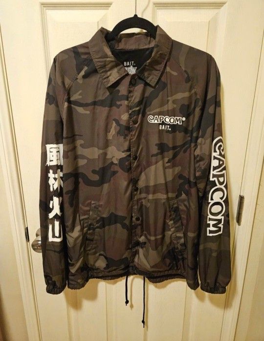 $25 OBO - BAIT x CAPCOM - Street Fighter 30th Anniversary Jacket - Sz M ...