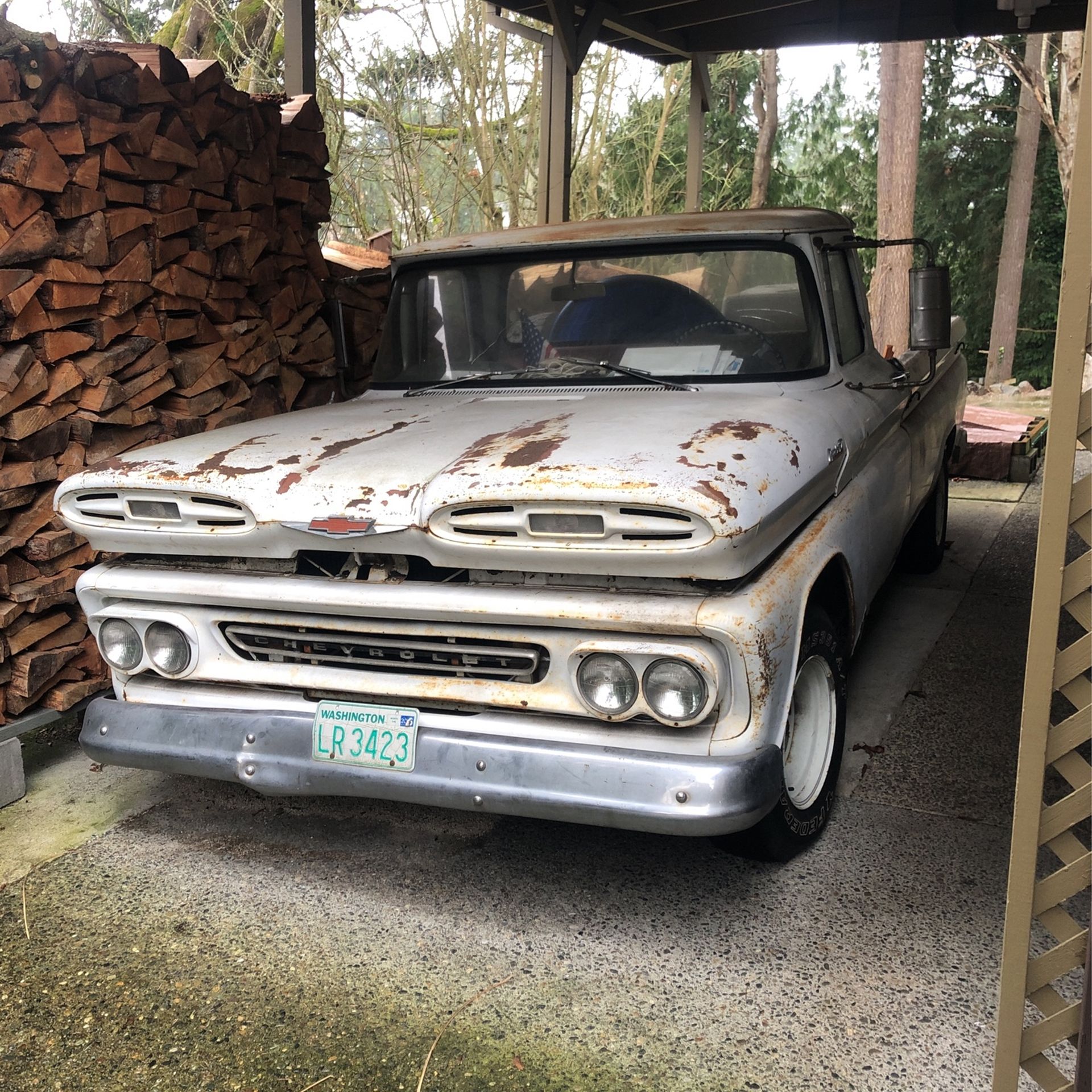 1961 Chevy Apache 20, 3/4 ton, pickup for Sale in Federal Way, WA - OfferUp