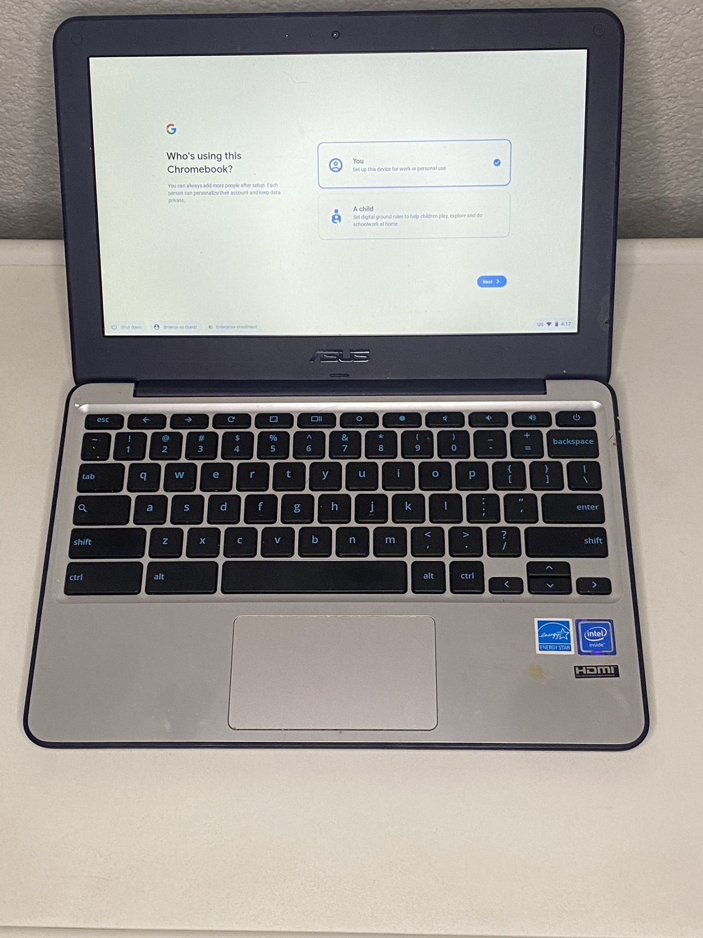 ASUS Chromebook C202S for Sale in El Mirage, AZ - OfferUp