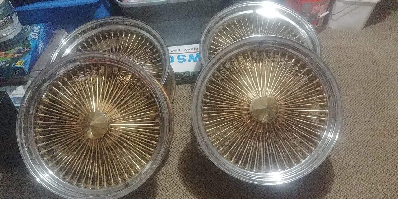 Rims 20 inch gold daytons for Sale in Fort Worth, TX - OfferUp