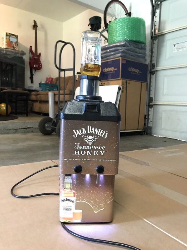 JACK DANIELS HONEY SHOT CHILLER MACHINE DISPENSER PATRON FIREBALL ...