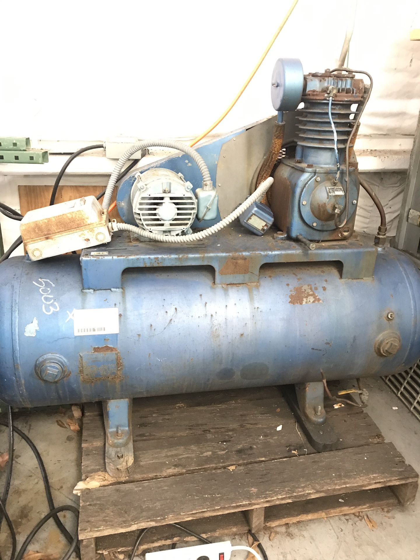 Industrial Commercial Air Compressor 5hp Pump Kellog 3 phase **** for ...