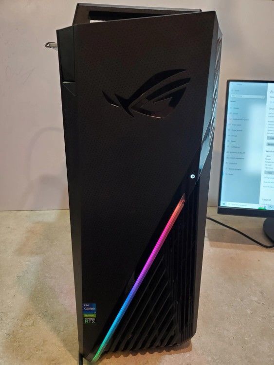 Asus Rog Gaming PC 1080 TI i7 11700F 16gb Ram 512gb Ssd for Sale in ...