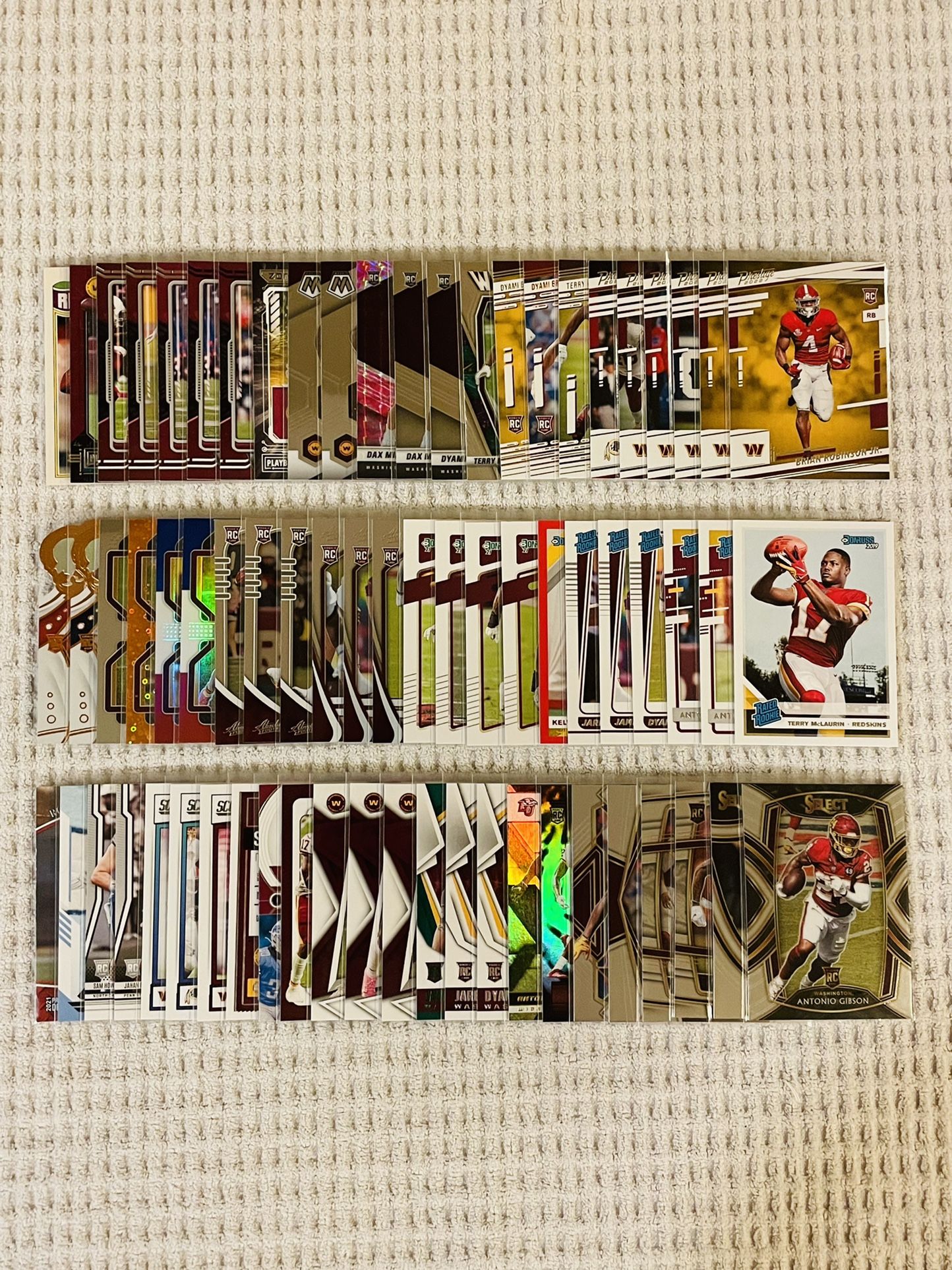 Washington Commanders 70 Card Football Lot! for Sale in Federal Way, WA ...