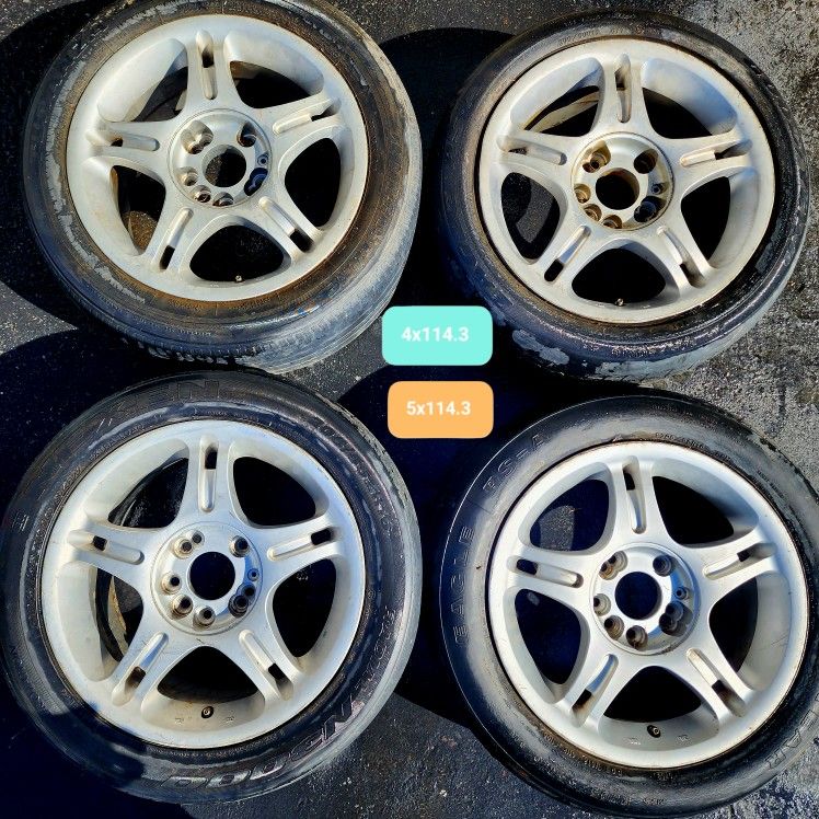 N190 5 Spoke Split Silver Wheels 16 inch Wheels for Sale in Montclair ...