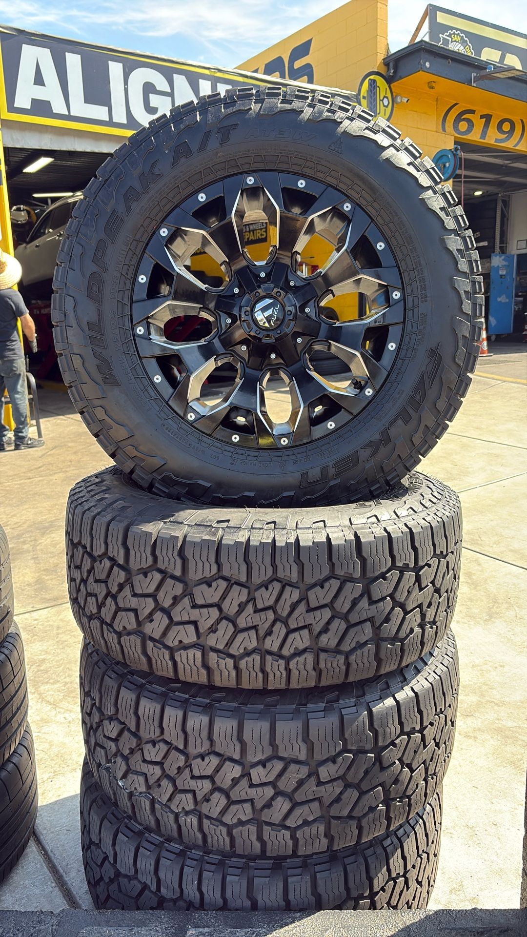 Used rims and rims LT285/65/18 FALKEN $1,200 for Sale in San Diego, CA ...