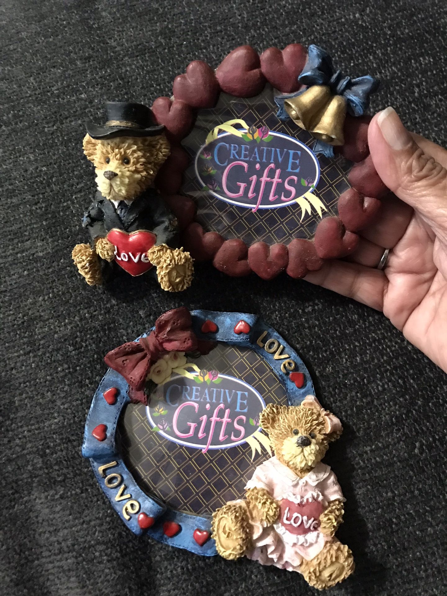 Cute Little Set of Bear Frames for a Boy and girl Photo. for Sale in ...