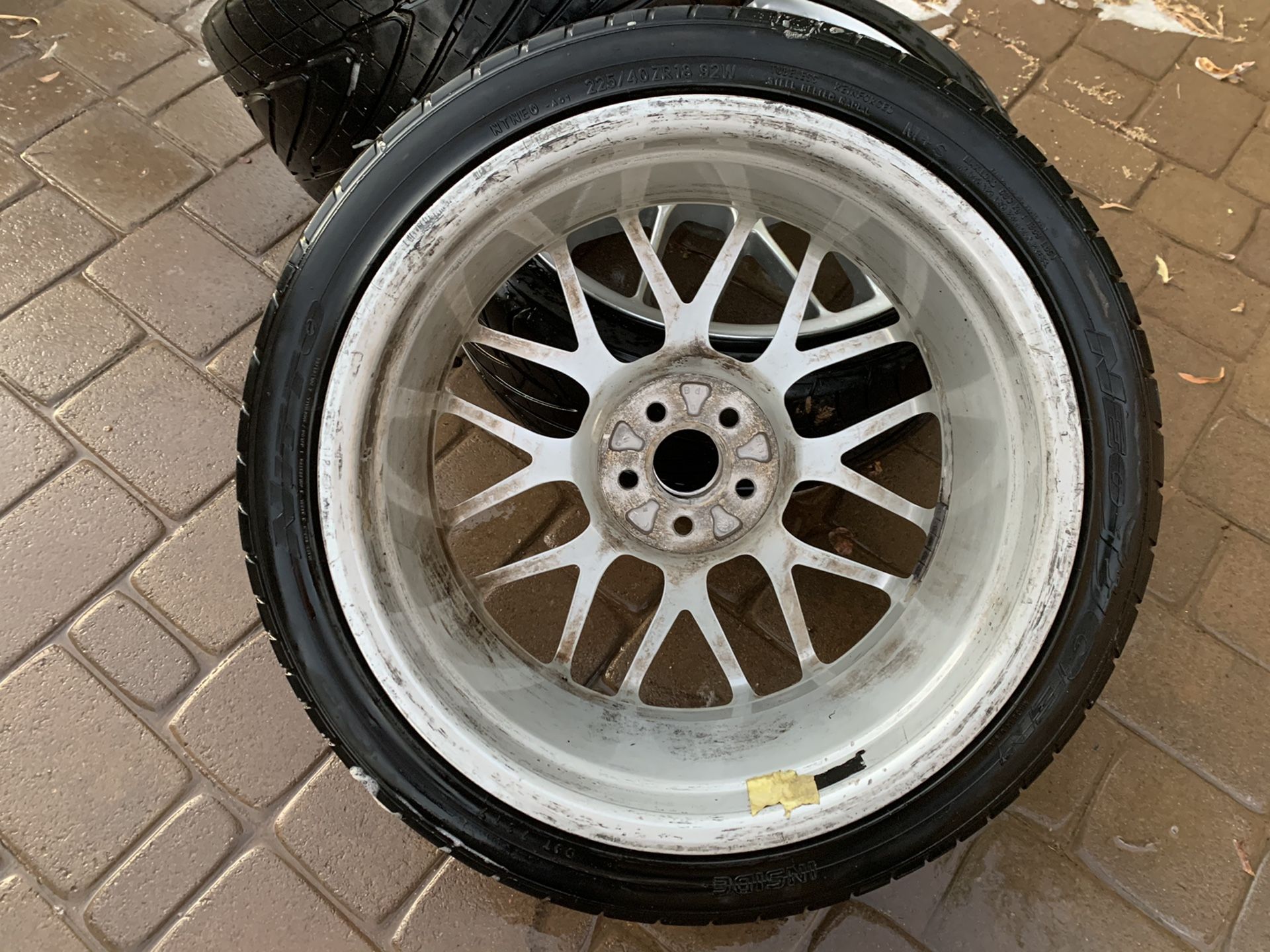 18x7.5 BBS RC 5x100 ET38 OEM VW MK4 GLI Wheels for Sale in Goodyear, AZ ...