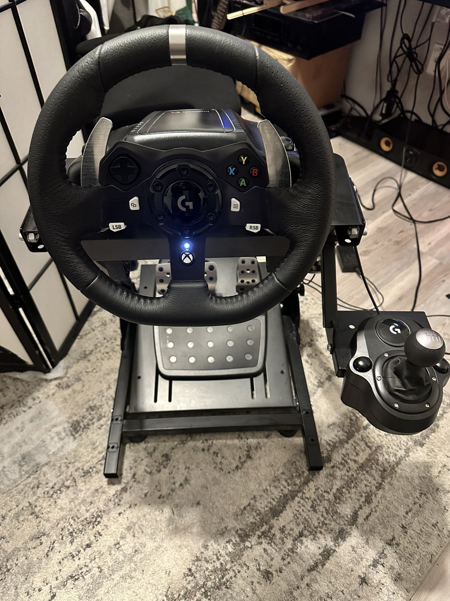 G920 Racing Wheel Sum Setup for Sale in Palmdale, CA - OfferUp