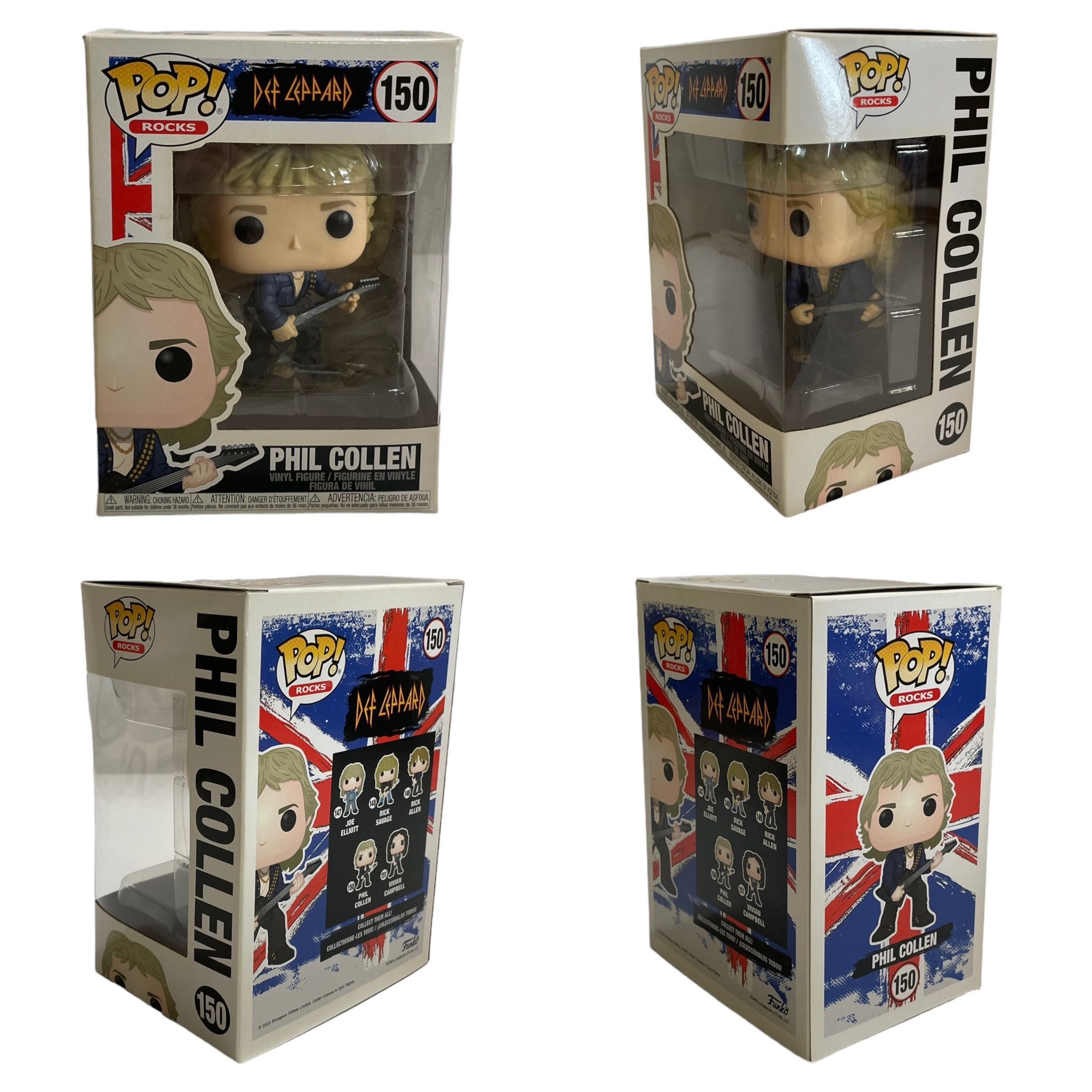 5pc Complete Set Def Leppard Vaulted Funko Pops 2019 NIB for Sale in ...