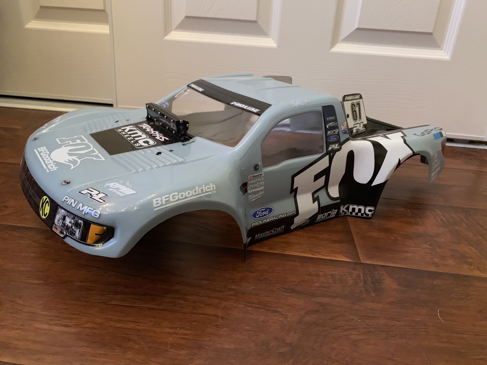 Custom Traxxas Slash 4x4 Fox Ford Raptor Body for Sale in Ontario, CA ...