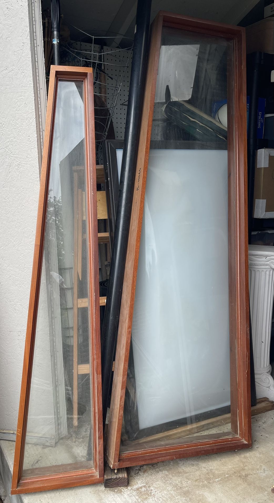 Mid Century Inspired Trapezoid Angled Windows with Tempered Glass ...