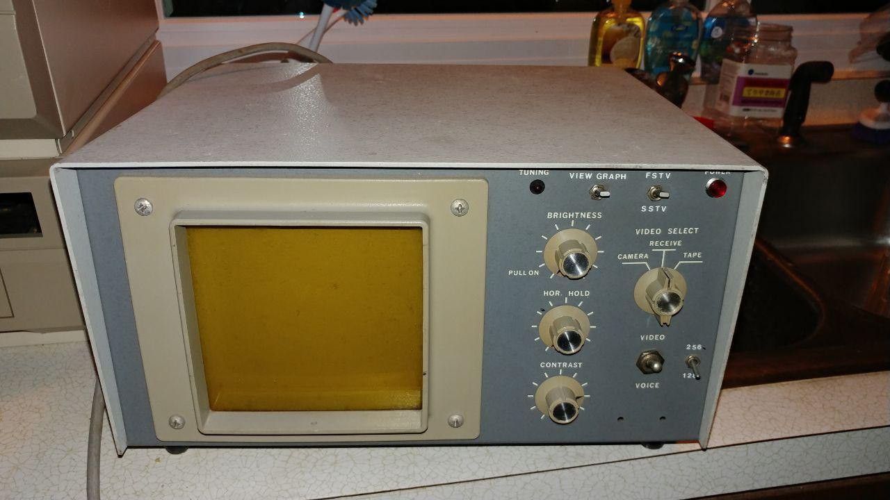 Robot Research Model 70 FSTV + SSTV Fast/Slow Scan Television Monitor ...