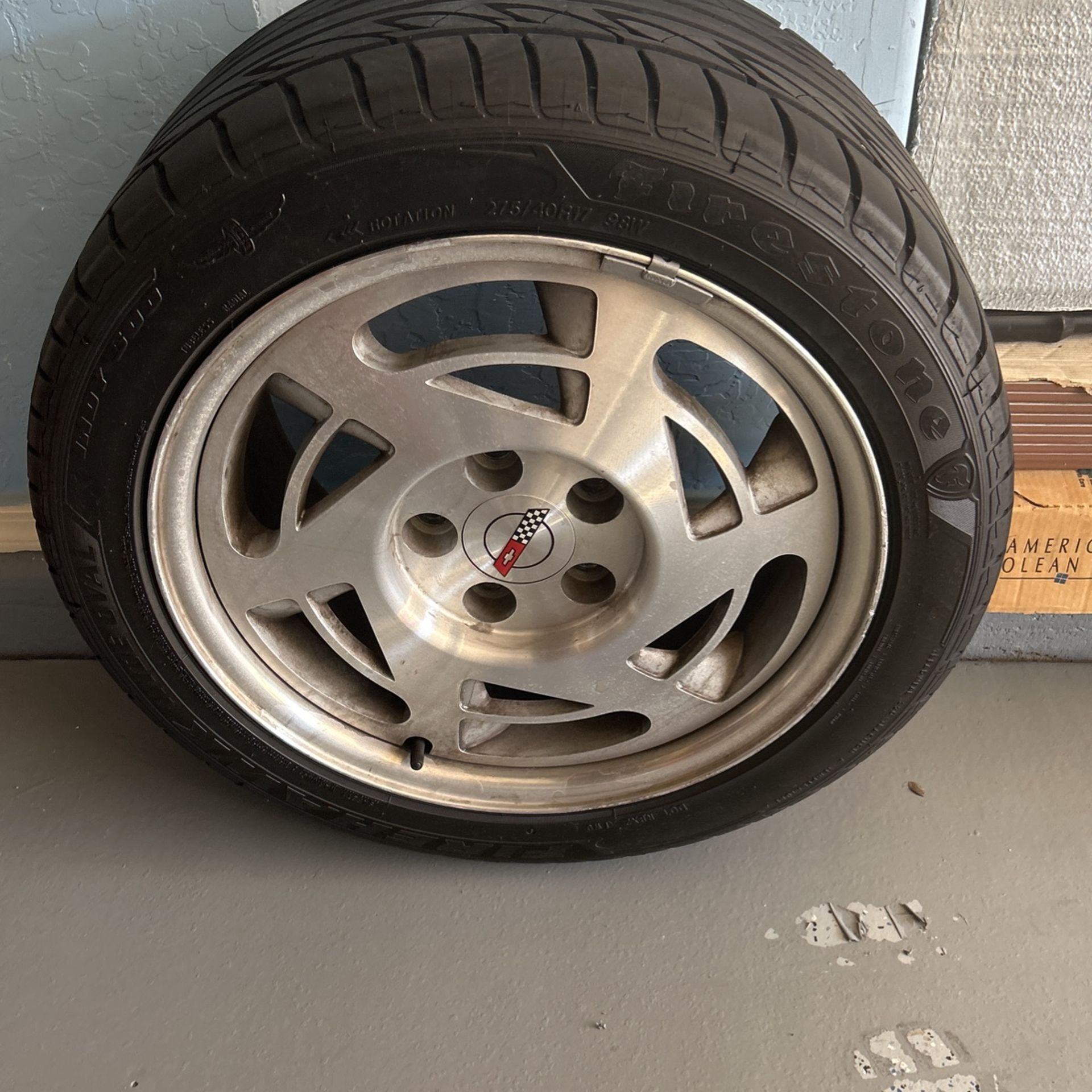 Set Of C4 Corvette Rims With Tires for Sale in Sun City, AZ - OfferUp