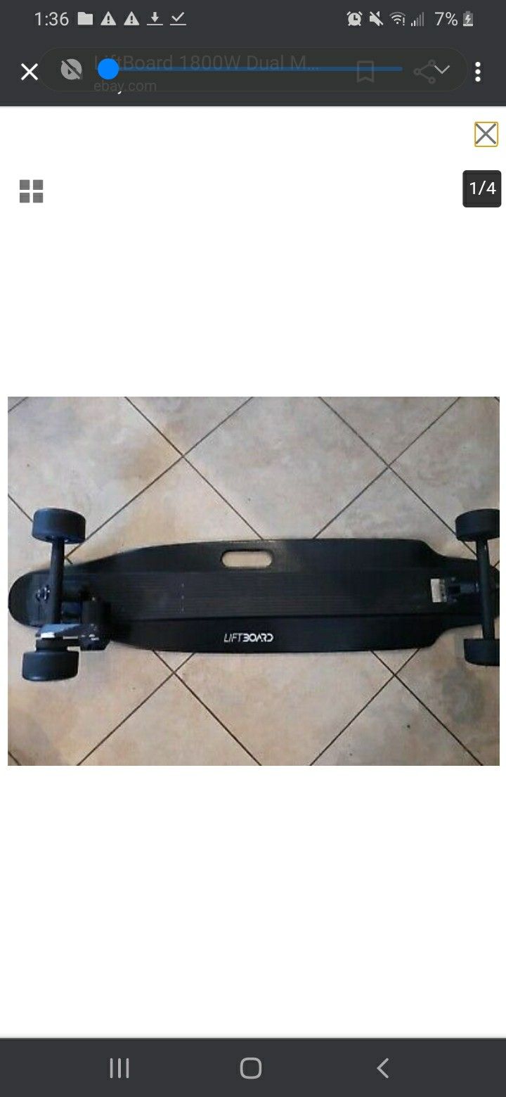 LIFT BOARD ELECTRIC SKATEBOARD W/ MOTOR for Sale in Jackson, GA - OfferUp