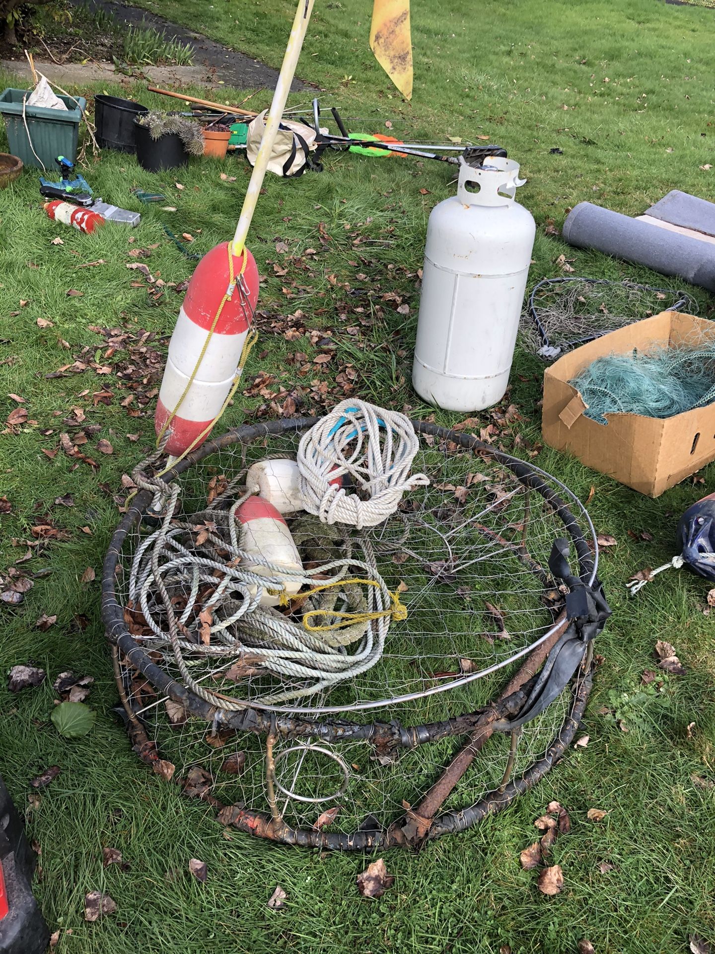 Crab pot and gill net for Sale in Anacortes, WA - OfferUp
