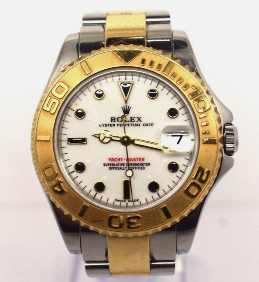 Yellow Gold Rolex Yacht Master Gold Steel Rolex yacht master gold steel ...