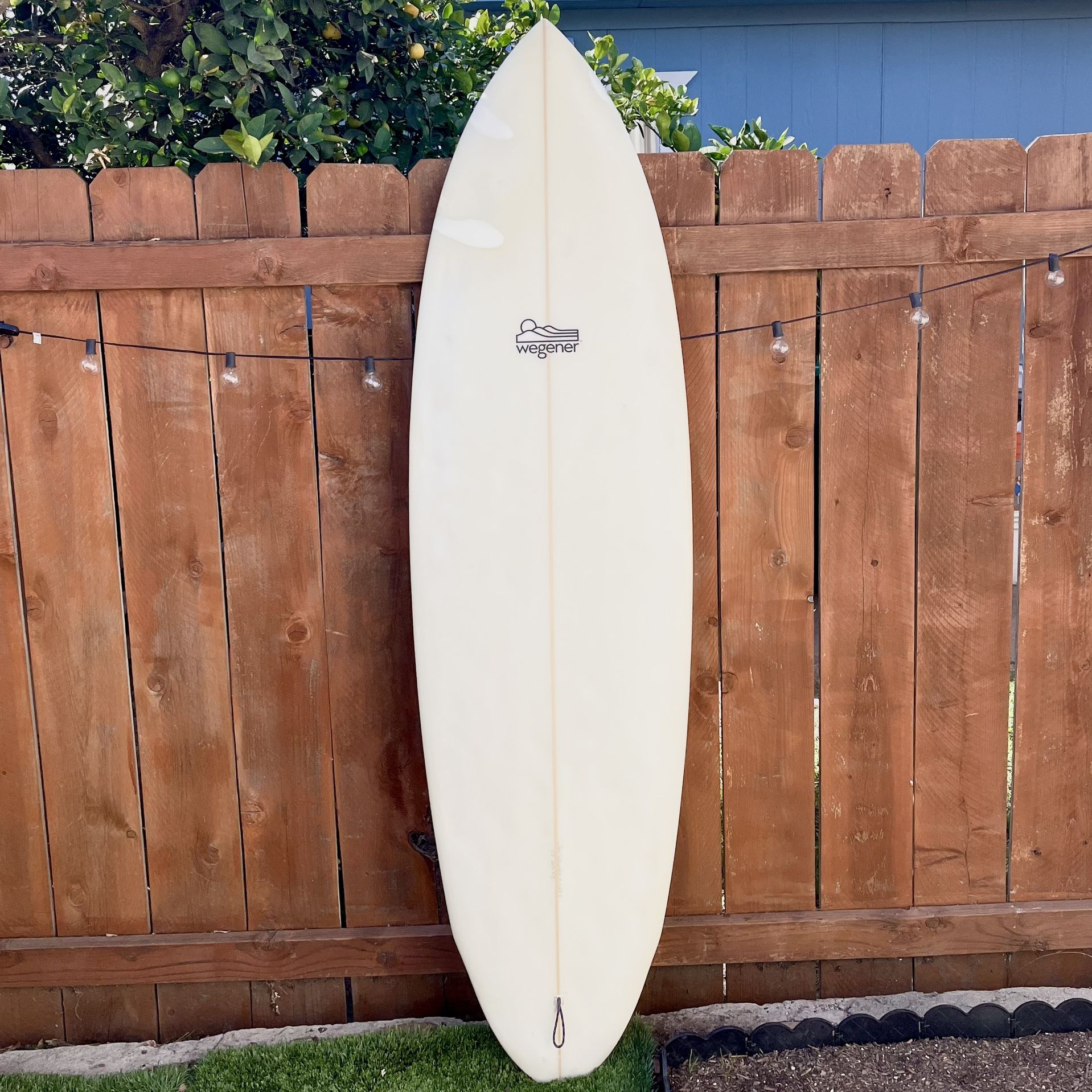 6’3 Wegener Single Fin Egg Midlength Surfboard Mid Length Surf Board ...