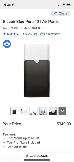Blueair blue pure 121 costco store