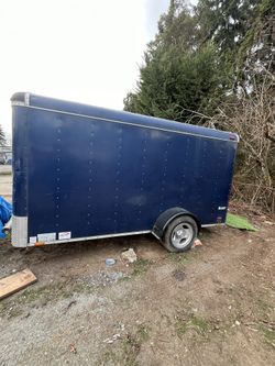 1998 Blue Cargo Trailer, 6x12” for Sale in Kent, WA - OfferUp