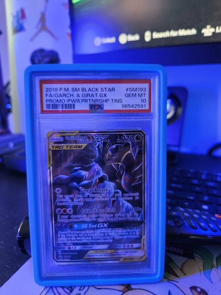 Pokemon Tag Team Giratina Garchomp SM193 PSA 10 for Sale in Long Beach ...