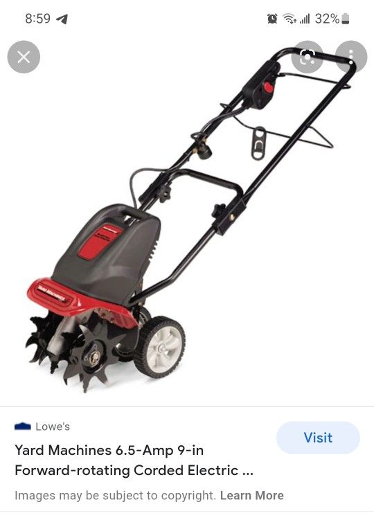 ELECTRIC CULTIVATOR(tiller) y155 BRAND NEW $20 for Sale in Federal Way ...