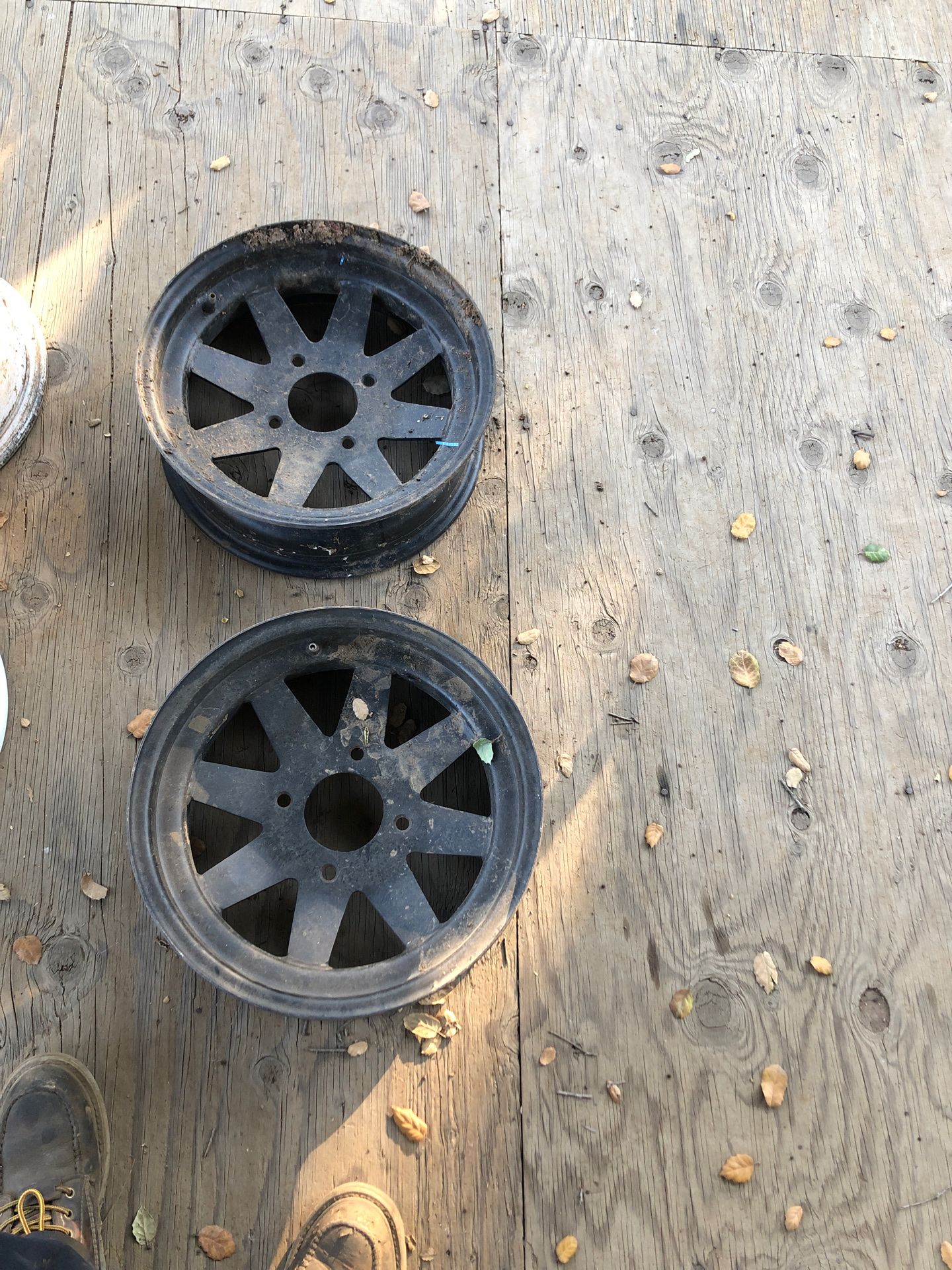 Vw 4 lug front steel wheels for Sale in El Cajon, CA - OfferUp