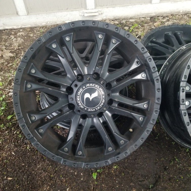 20" Raceline 996B Octane HD | Black Satin Wheels | Set Of 4 for Sale in ...