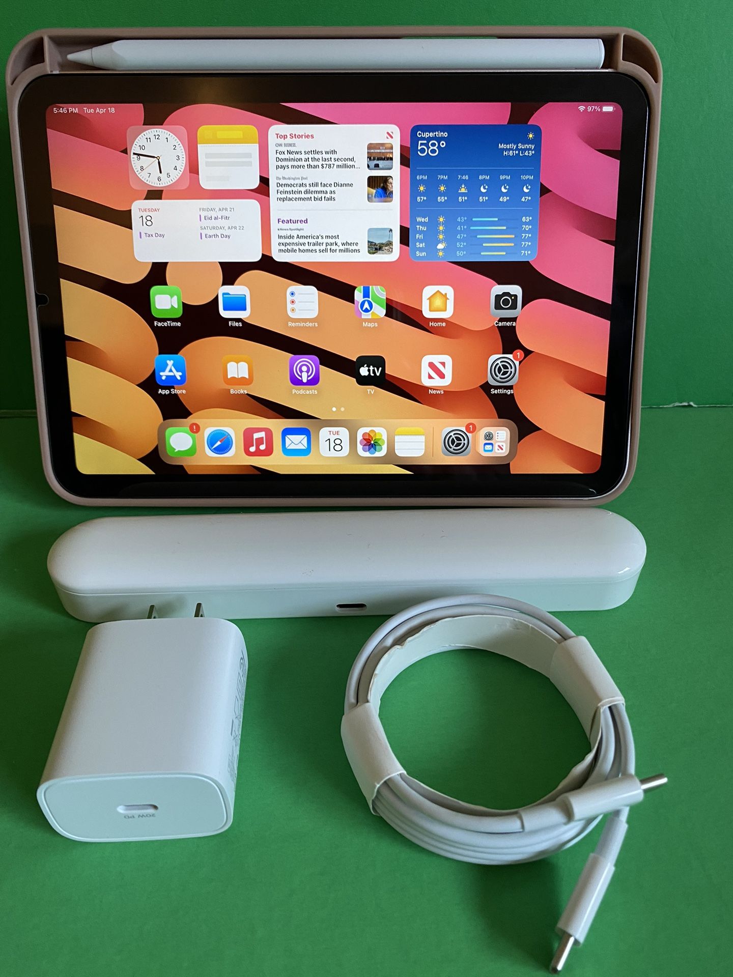 256GB Apple Ipad Mini 6th Generation (Latest Model 2021/ 8.3” Retina ...