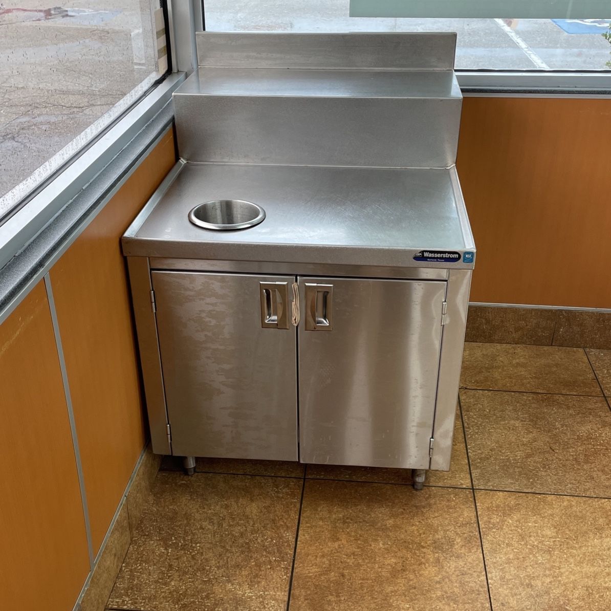 Stainless Steel Counter With Trash Hole for Sale in Houston, TX - OfferUp
