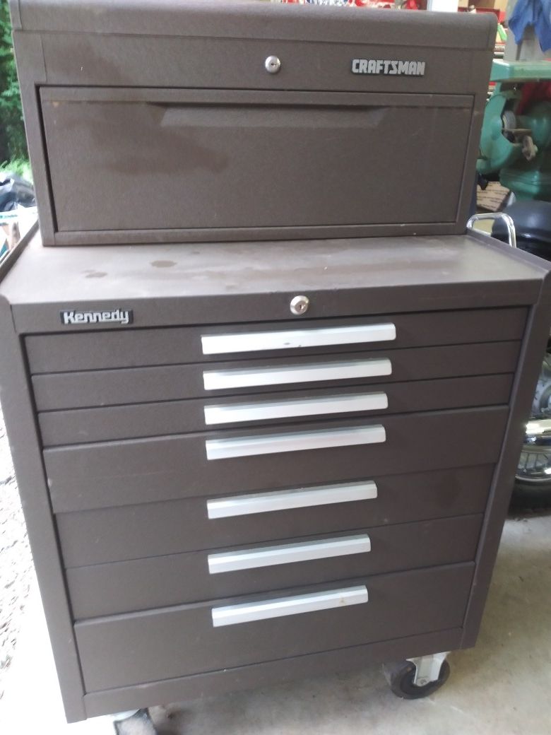 Kennedy Machinist toolbox, rollaway, top box for Sale in Marysville, WA ...