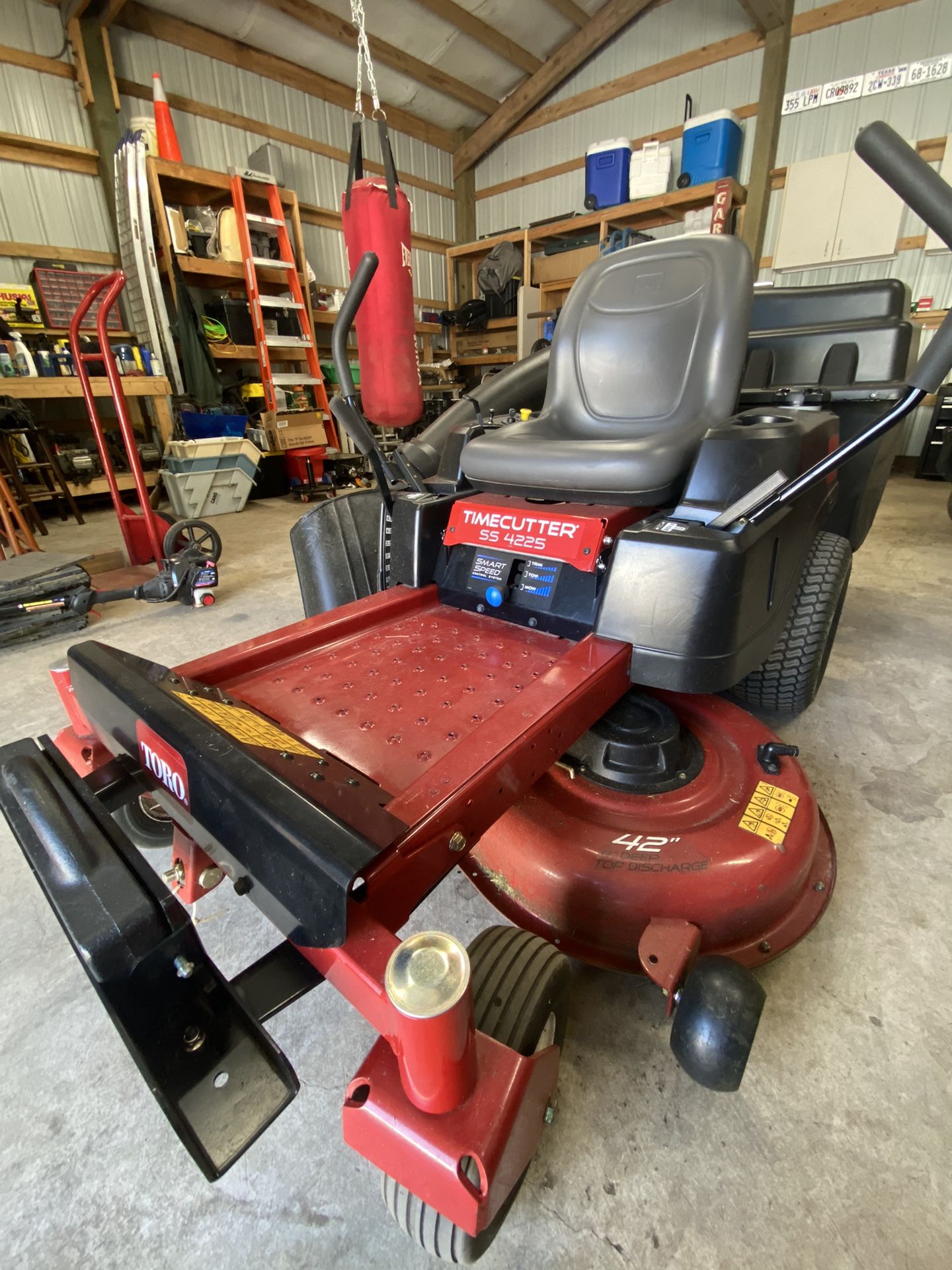 FS: Toro Timecutter SS4225 Zero Turn Lawnmower w/ Bagger System for ...