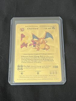 Original Charizard Card 1st Edition