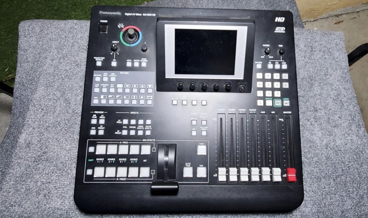 PANASONIC AG-HMX100 DIGITAL HD/3D VIDEO MIXER for Sale in PANASONIC AG-HMX100 DIGITAL HD/3D VIDEO MIXER for Sale in