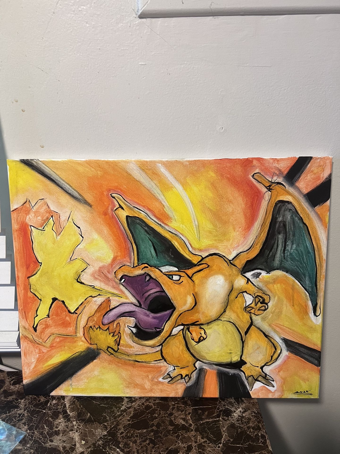 Charizard Painting for Sale in South Pasadena, CA - OfferUp