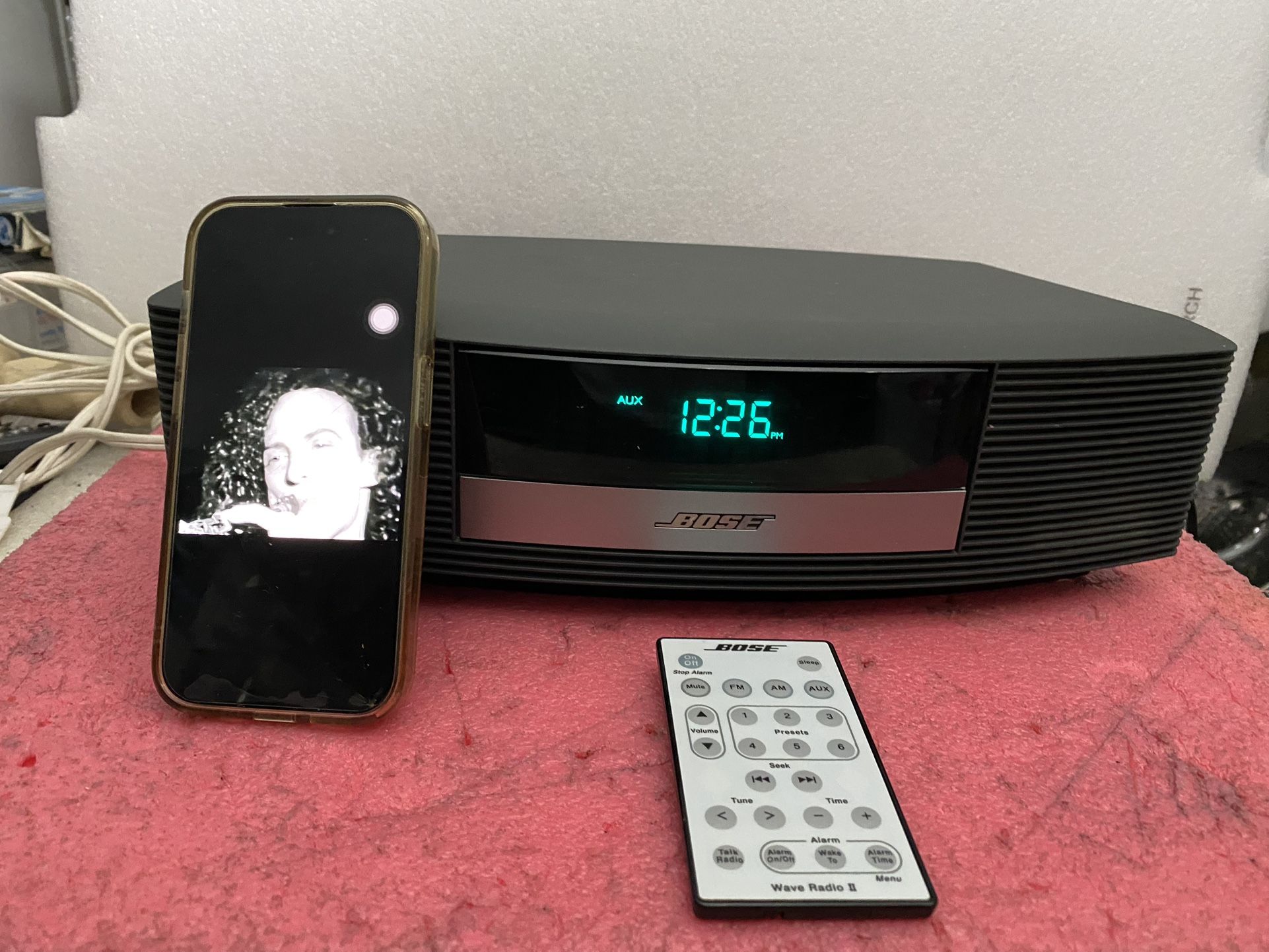 BOSE WAVE RADIO II MODEL AWR1B2 WITH REMOTE AND BLUETOOTH ADAPTER for Sale in San Jose, CA - OfferUp
