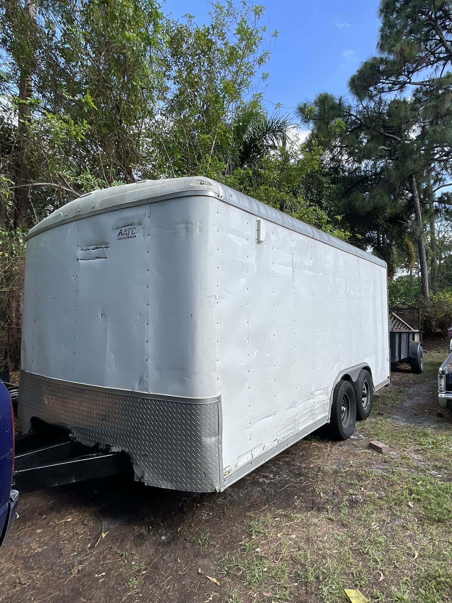 2018 Enclosed Trailer 16x8.5 for Sale in Lake Worth, FL - OfferUp