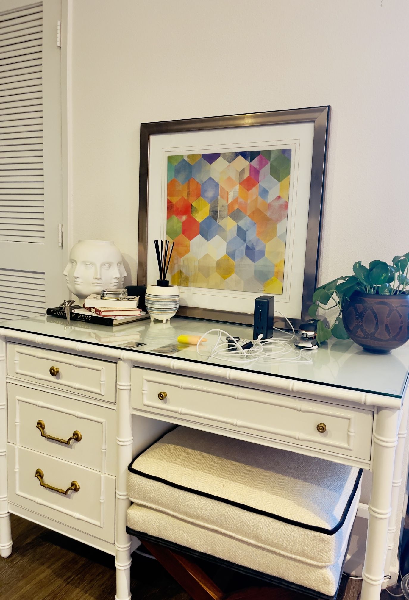 Cubitz II by NOAH Noah Li-Leger Art Framed Professionally Matted, for ...