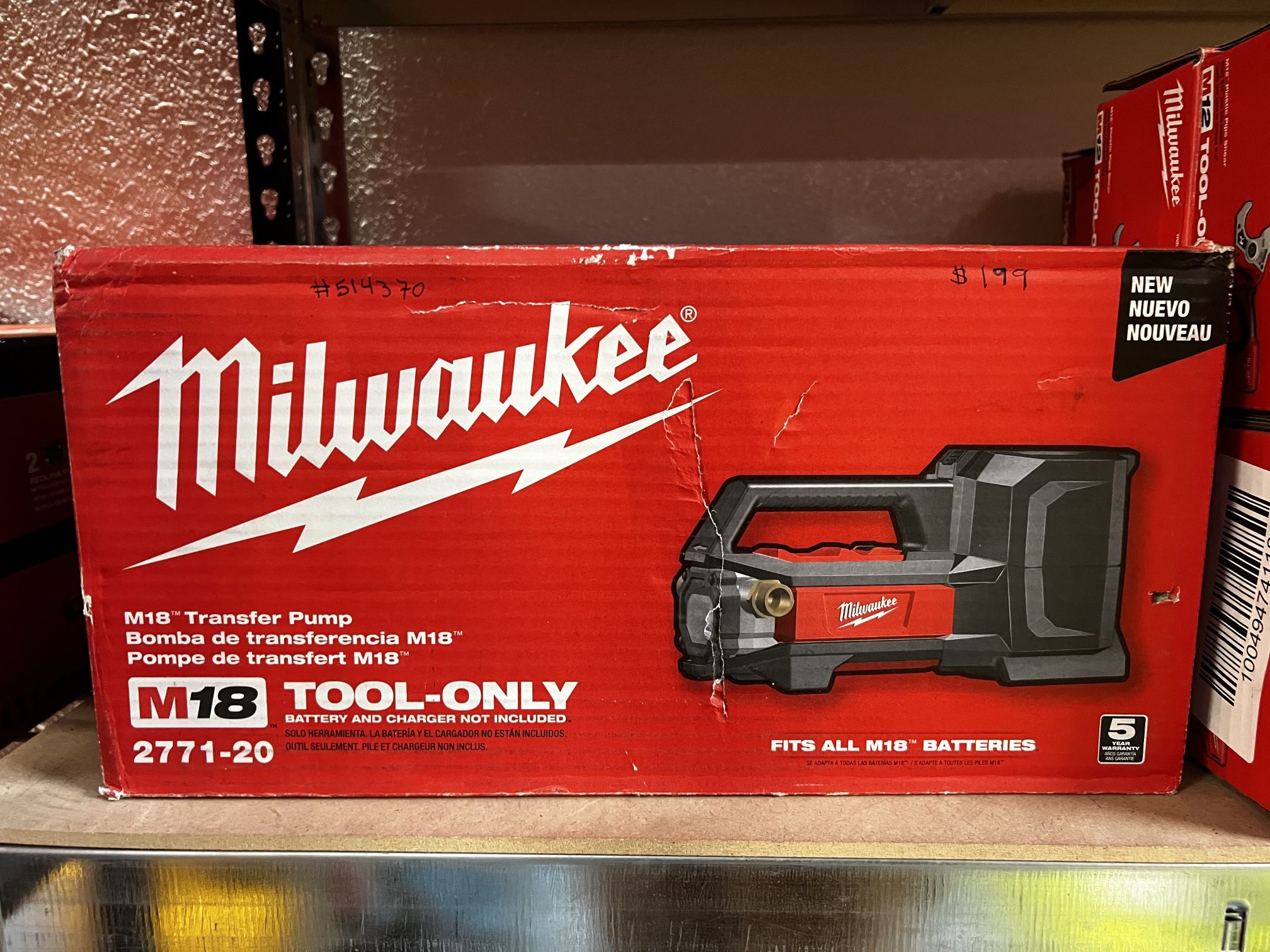 Milwaukee Brushless Stick Pump Milwaukee M18 Cordless (Tool Only ...