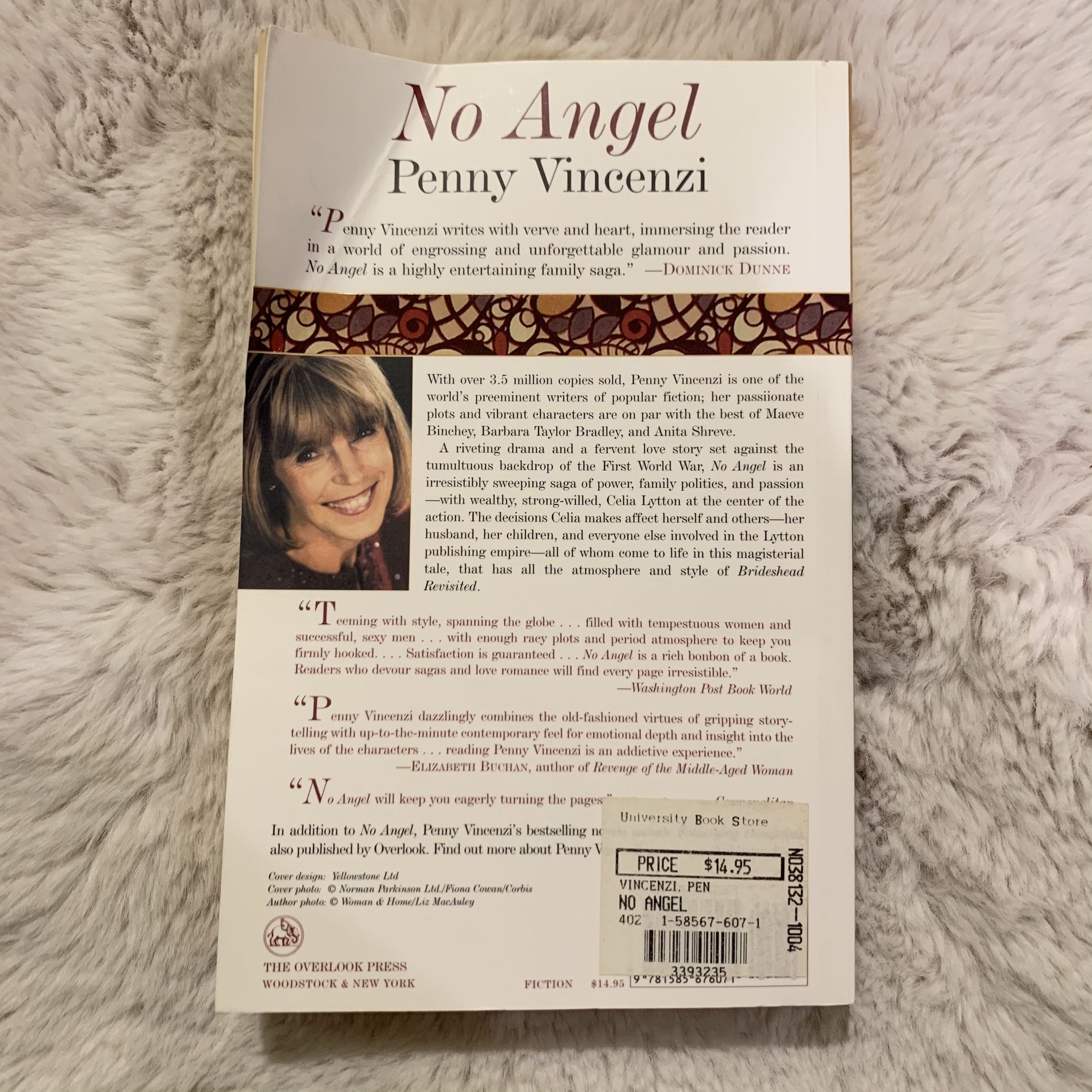 “No Angel” Book By Penny Vincenzi for Sale in Bellevue, WA - OfferUp