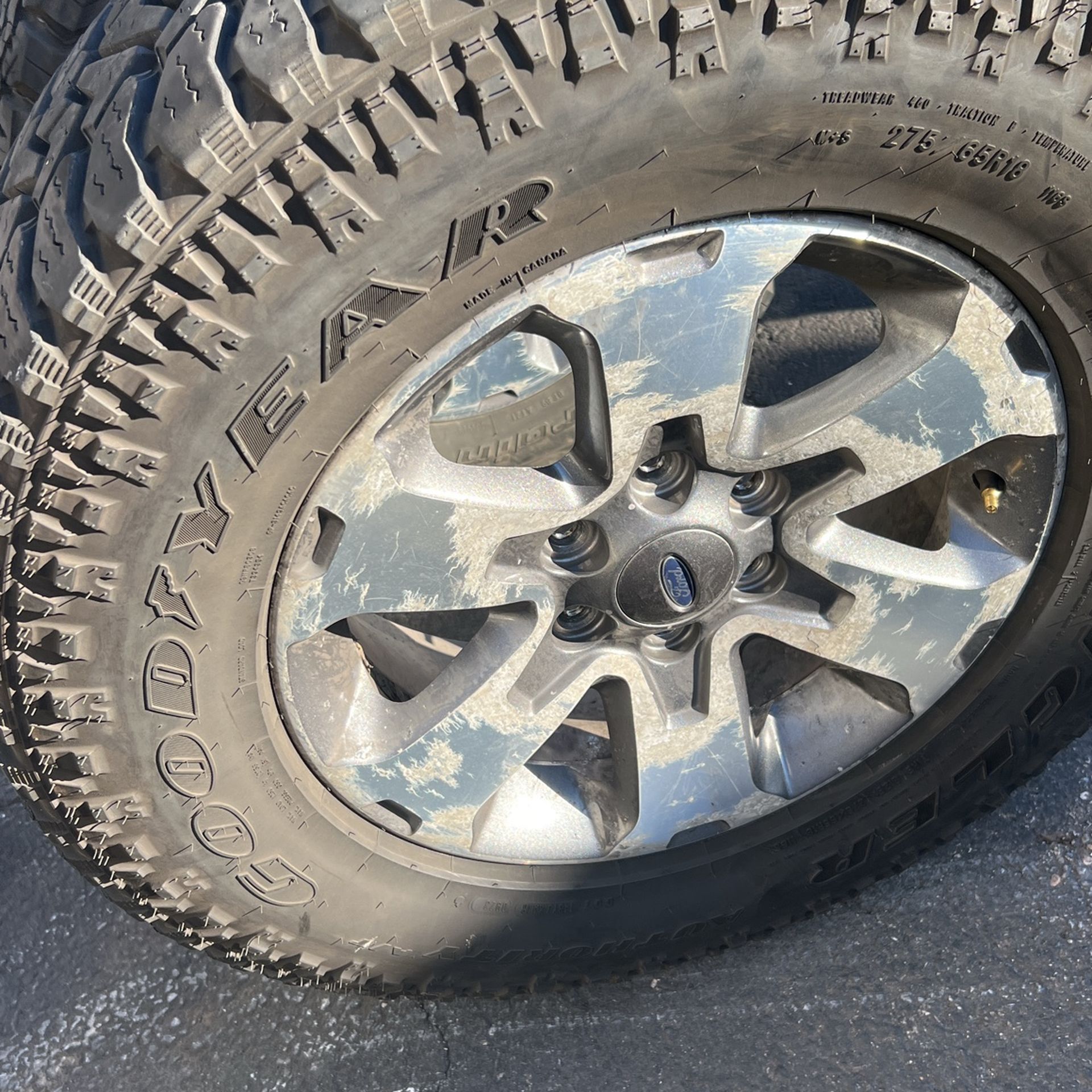 Ford F150 Factory Rims & Tires Size 18 for Sale in Austin, TX - OfferUp