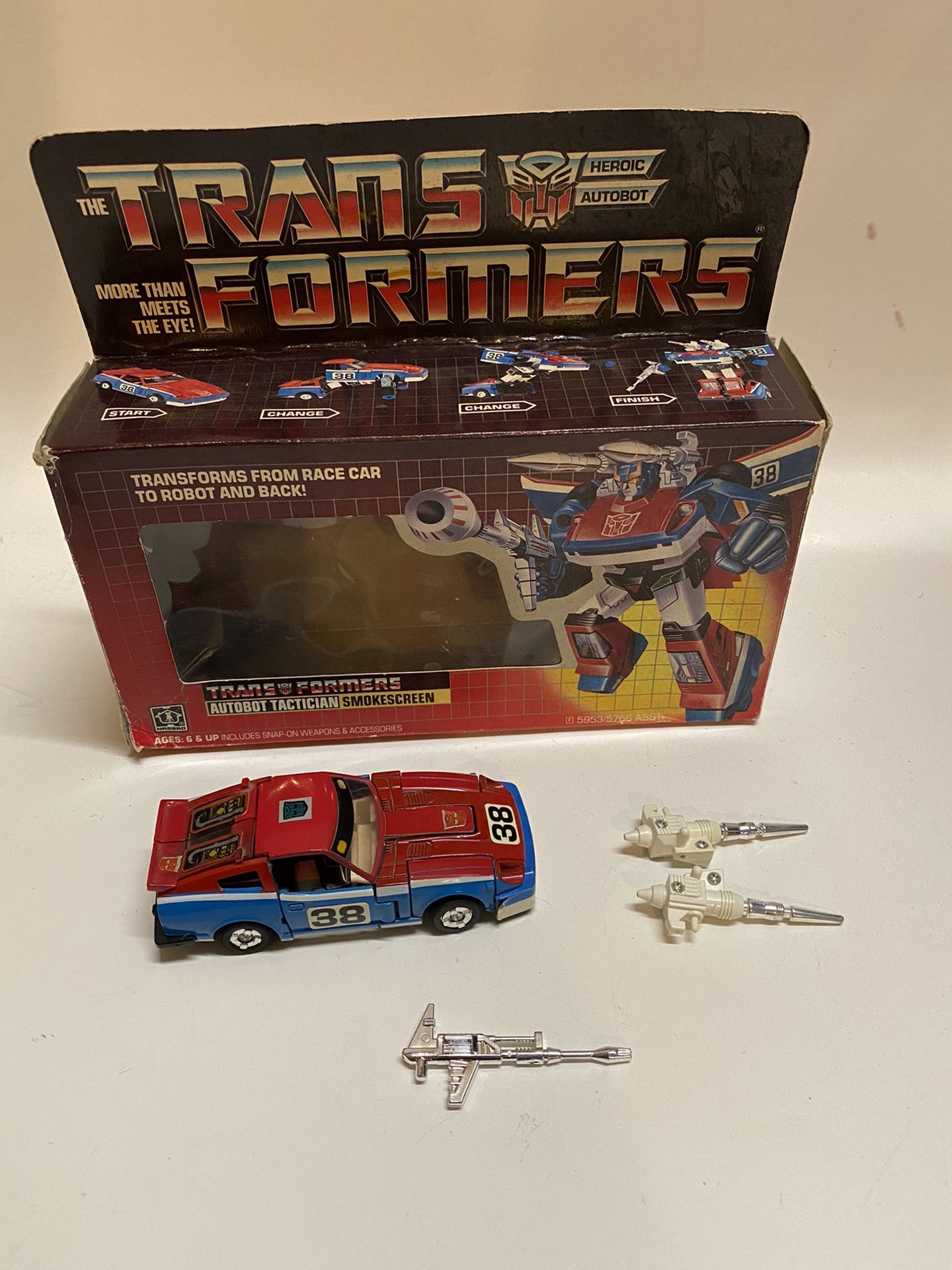 1985 Transformers G1 Smokescreen W/ Box! for Sale in Stockton, CA - OfferUp