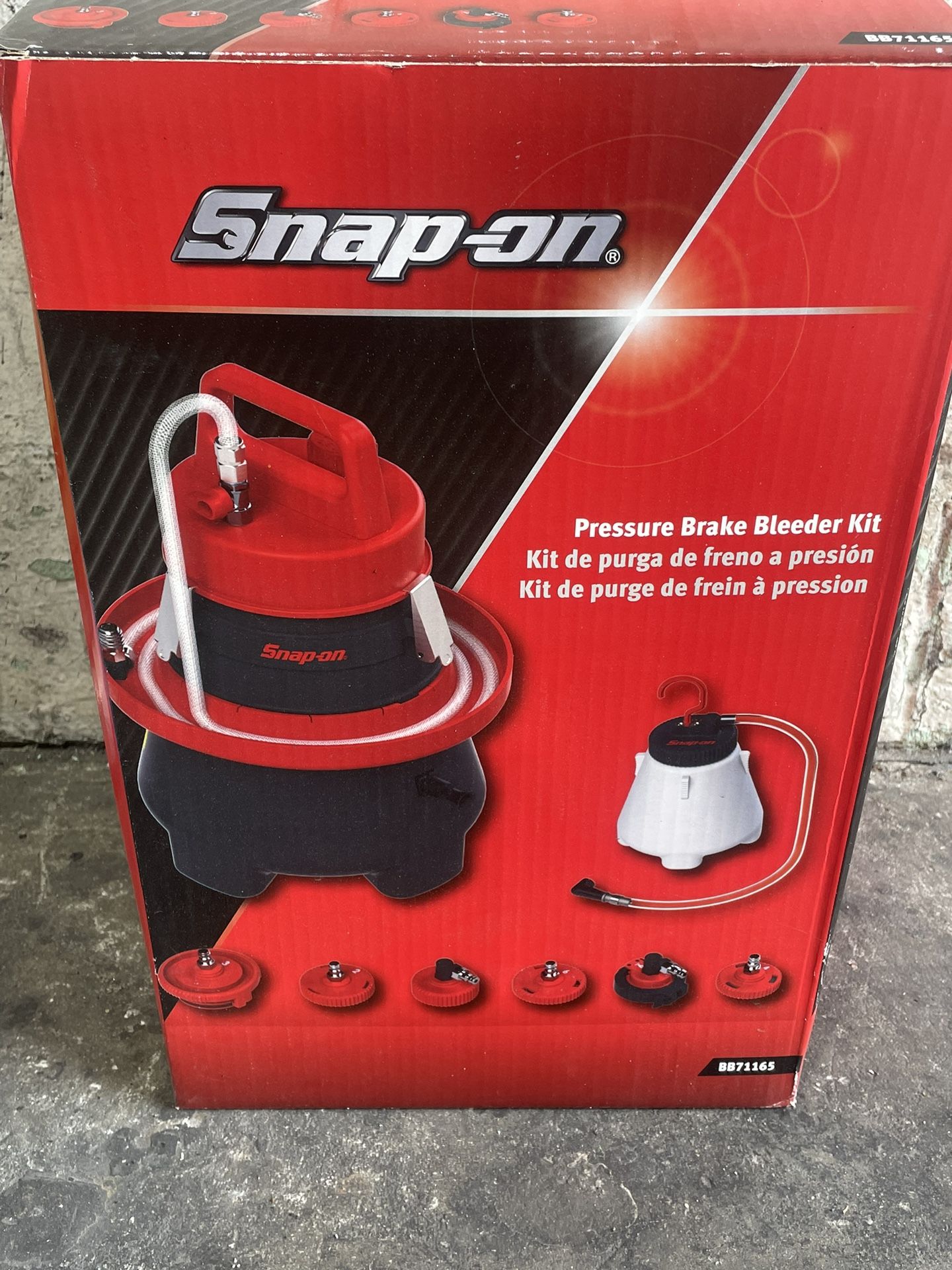 Brand New Snap On Pressure Brake Bleeder for Sale in Virginia Beach, VA ...