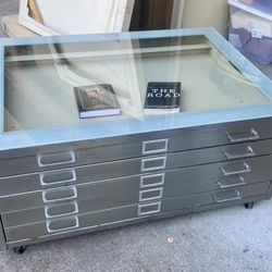 Flat File Coffee Table