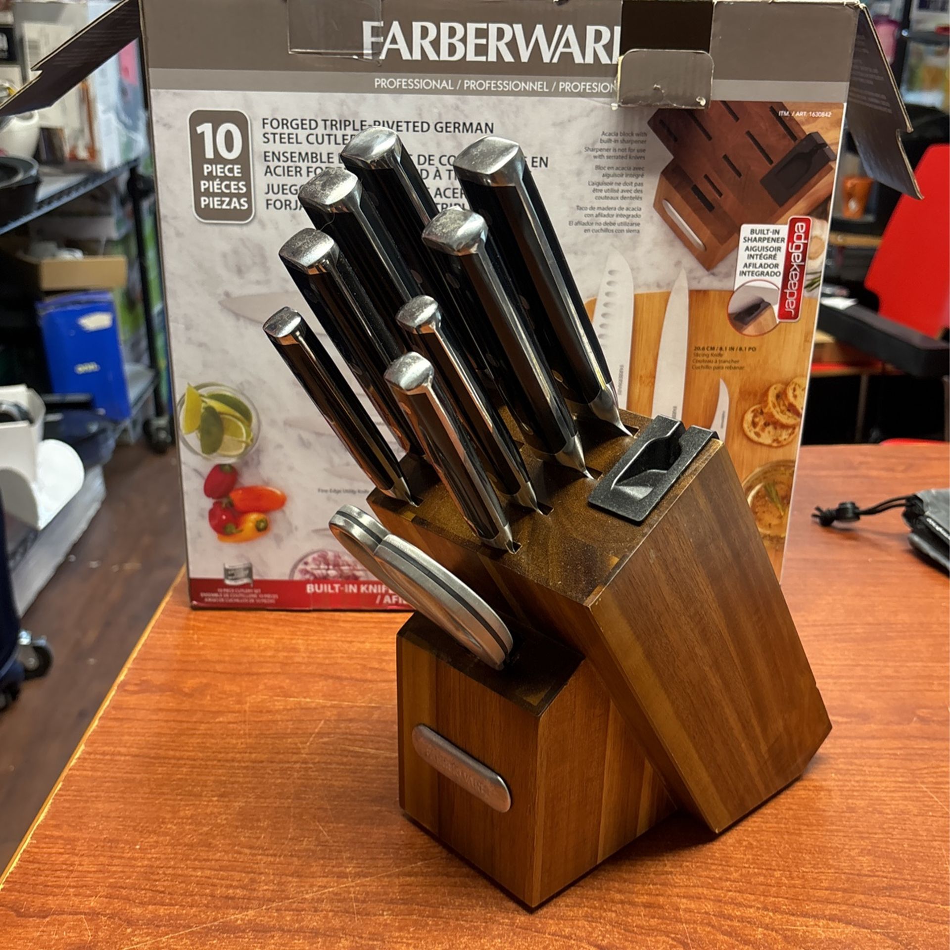 Knife Set 10 Pcs, Like New for Sale in Kent, WA - OfferUp