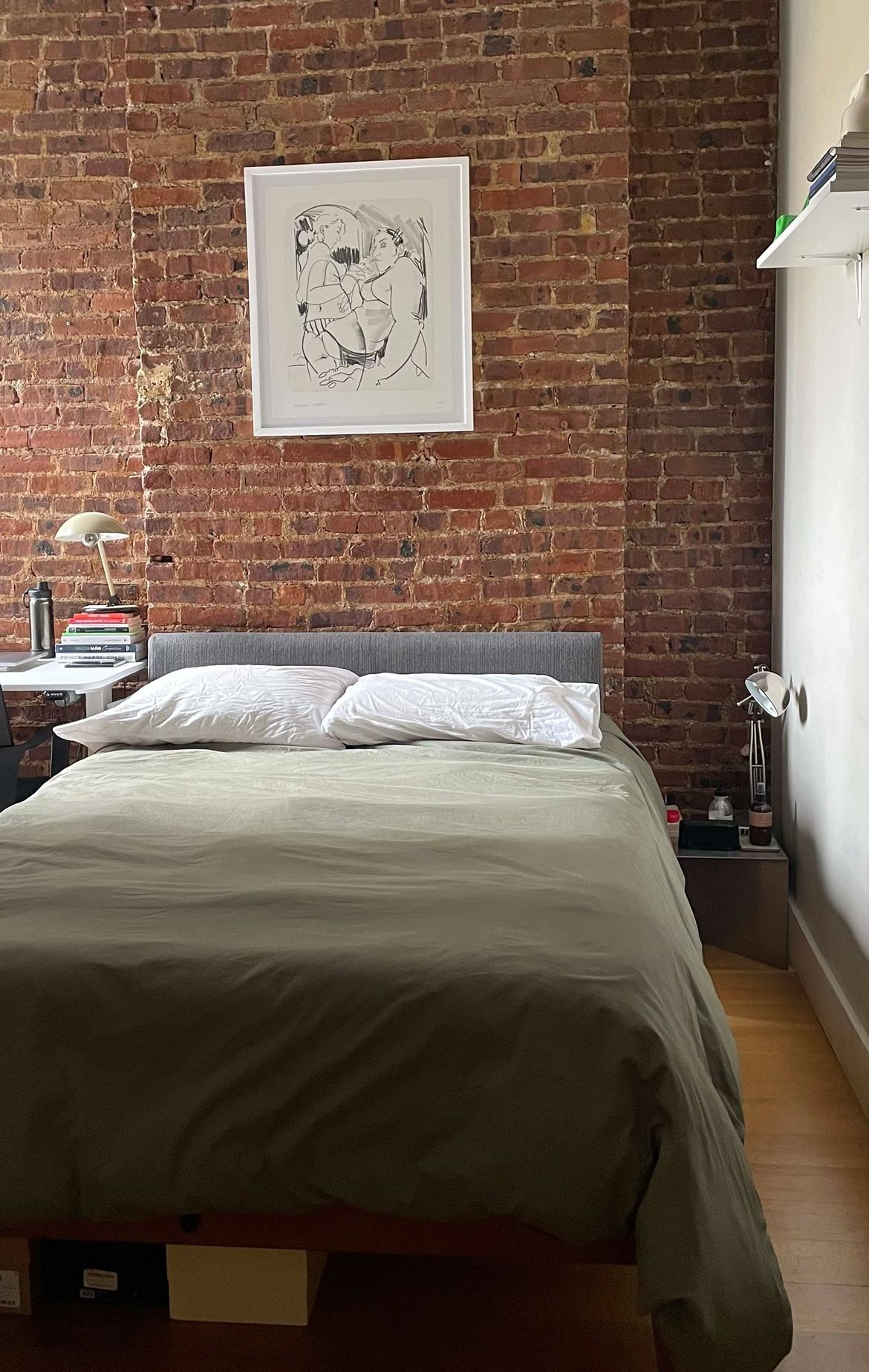 Thuma Full Bed Walnut (Excellent Condition) for Sale in Brooklyn, NY ...