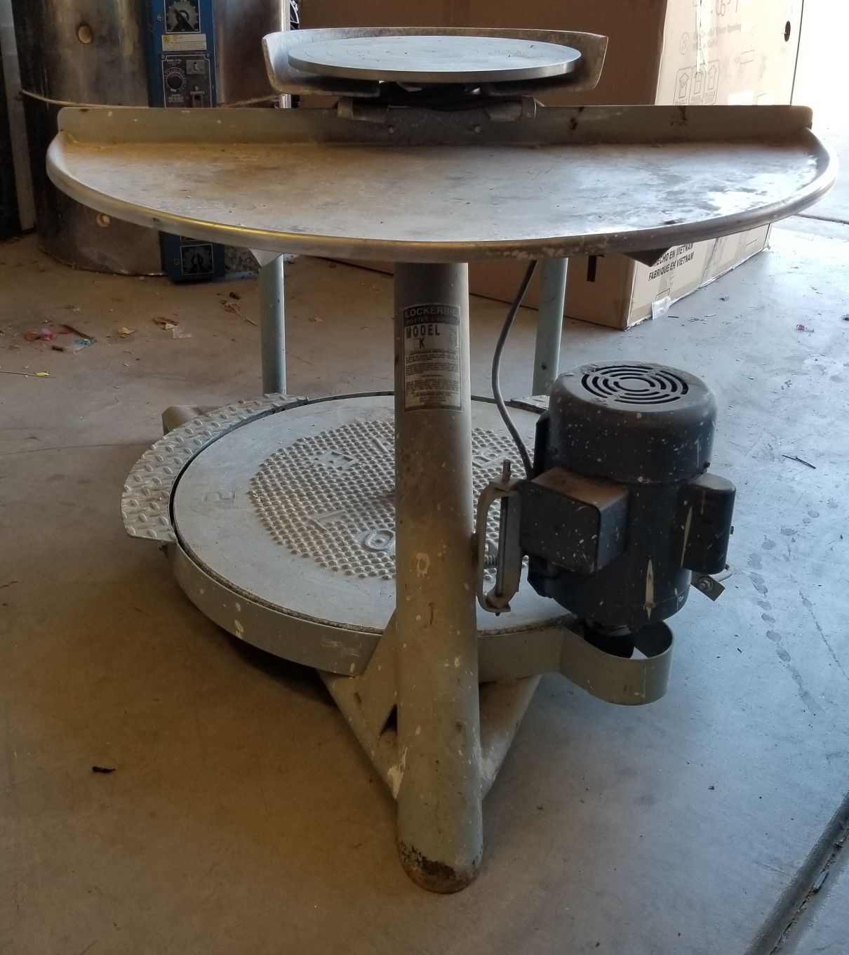 Lockerbie kick wheel with electric motor for Sale in Glendale, AZ - OfferUp