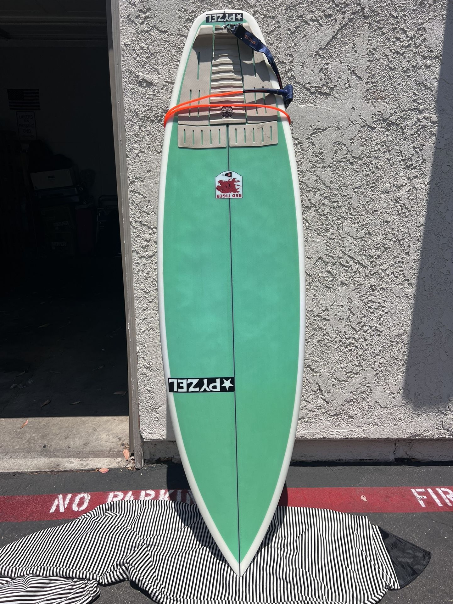 Great Pyzel Surfboard And The Board Cover for Sale in Huntington Beach ...